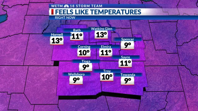 Weather from the WETM 18 Storm Team