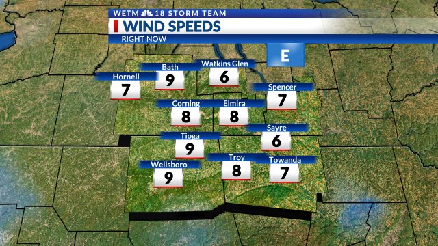 Weather from the WETM 18 Storm Team