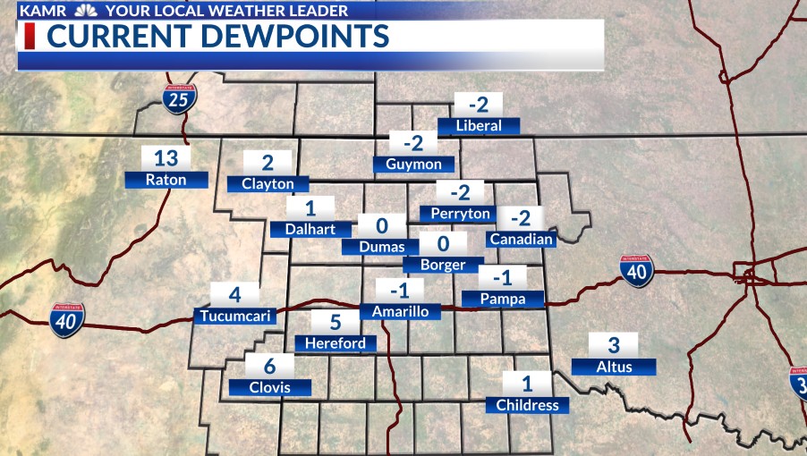 Amarillo Current Weather Conditions & Forecast Maps | KAMR