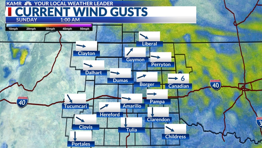 Amarillo Current Weather Conditions & Forecast Maps | KAMR