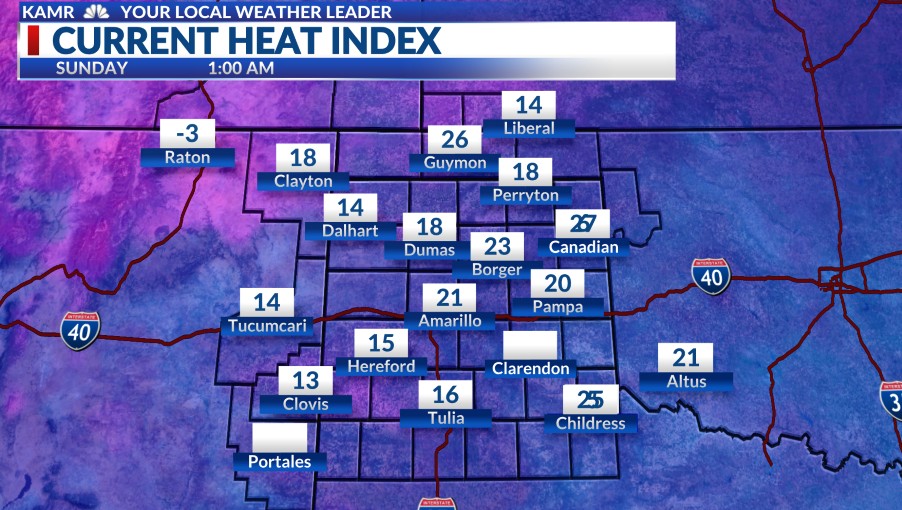 Amarillo Current Weather Conditions & Forecast Maps | KAMR