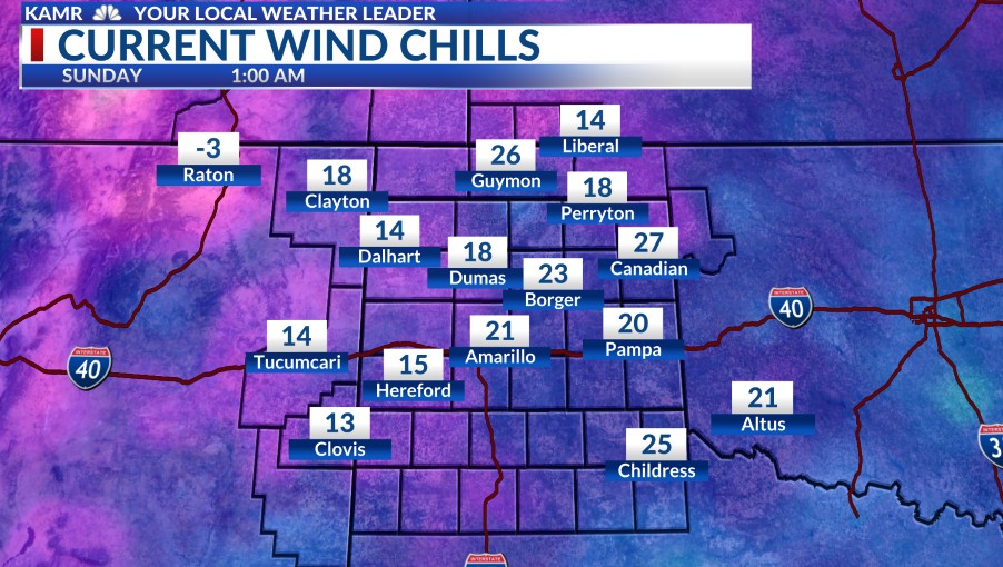Amarillo Current Weather Conditions & Forecast Maps | KAMR