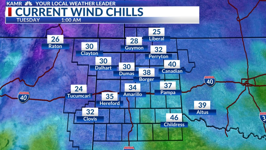 Amarillo Current Weather Conditions & Forecast Maps | KAMR