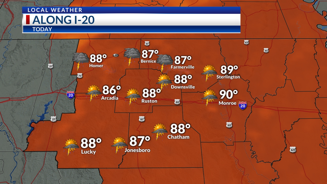 Current Forecasts | KTVE - myarklamiss.com