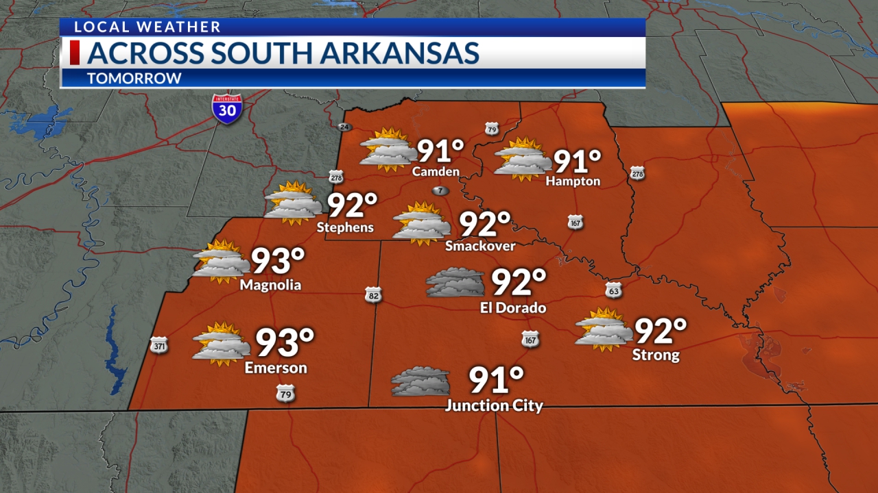Current Forecasts | KTVE - myarklamiss.com