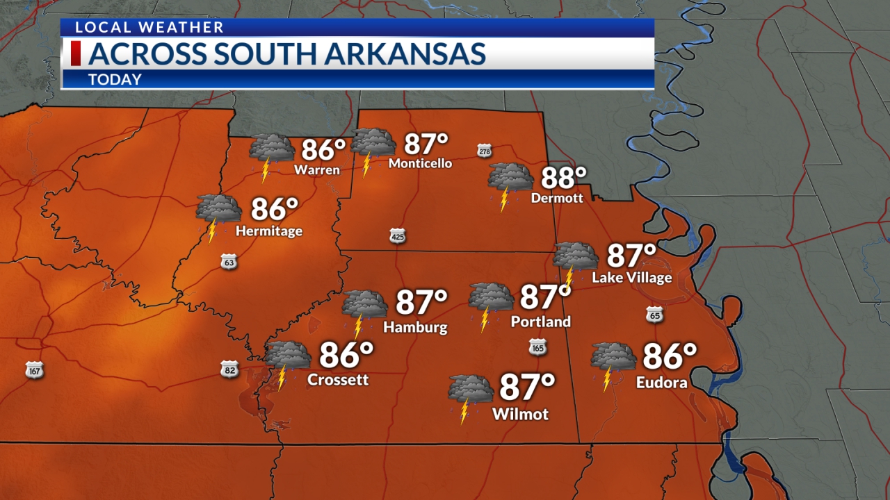 Current Forecasts | KTVE - myarklamiss.com