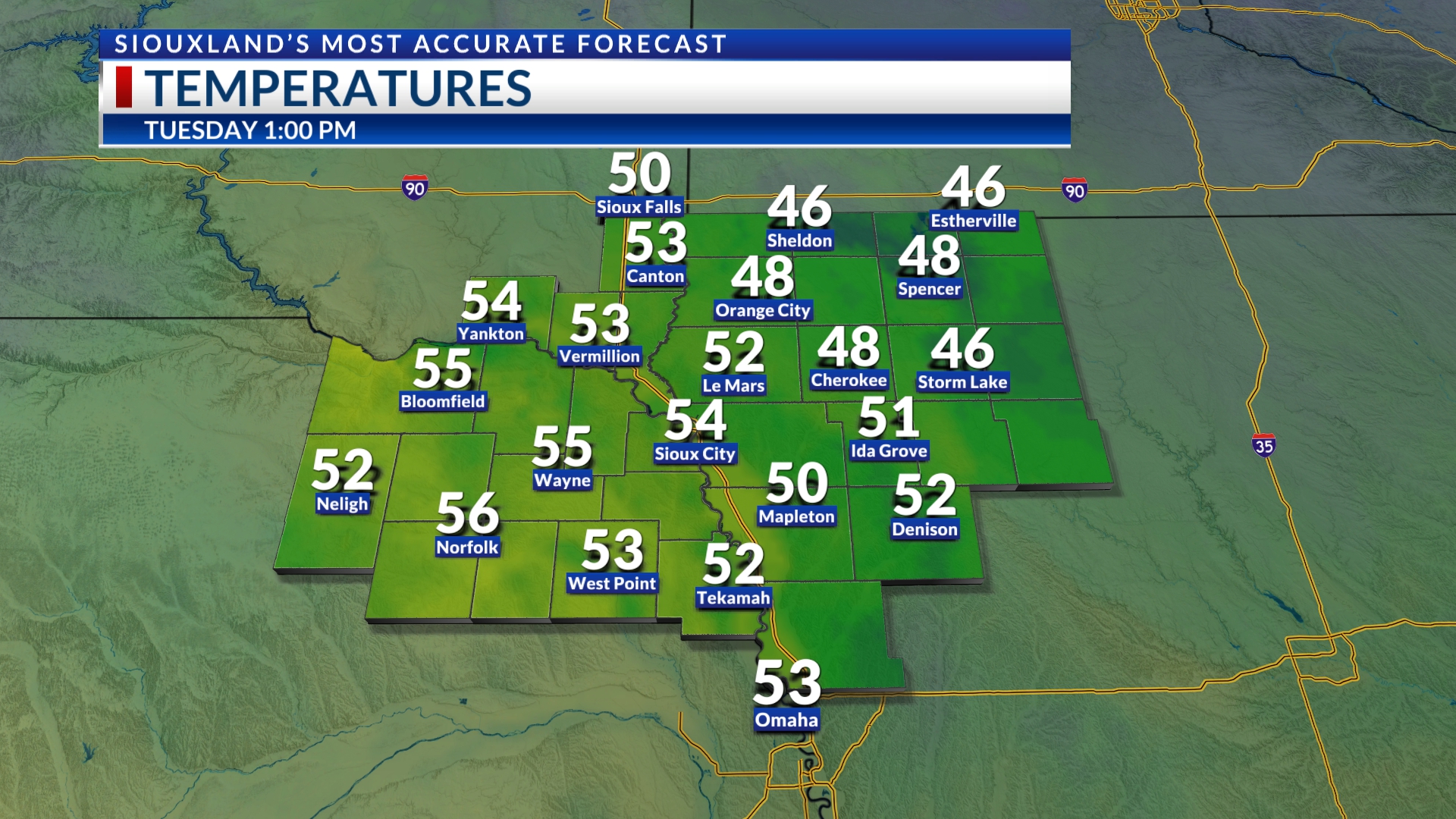 Sioux City Weather | Radar & Forecast | SiouxlandProud