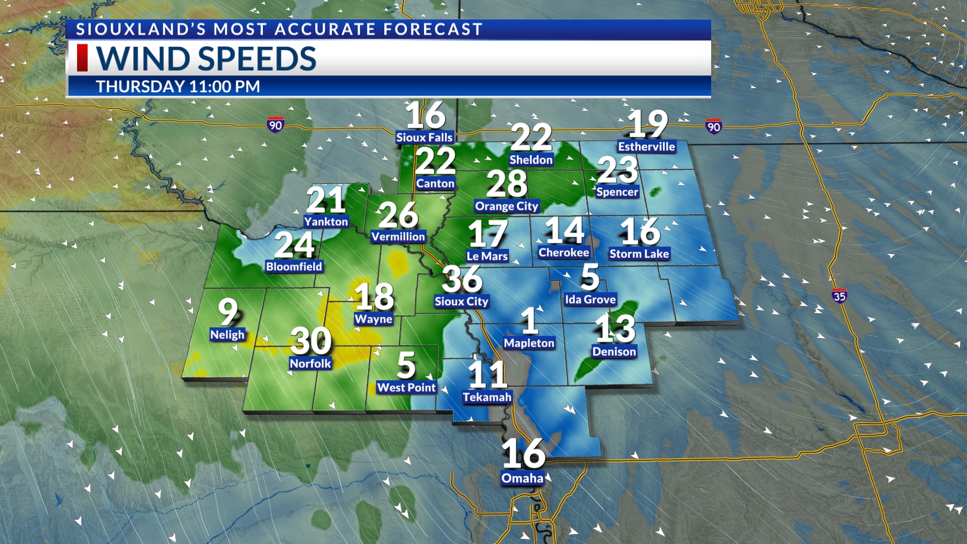 Sioux City Weather | Radar & Forecast | SiouxlandProud