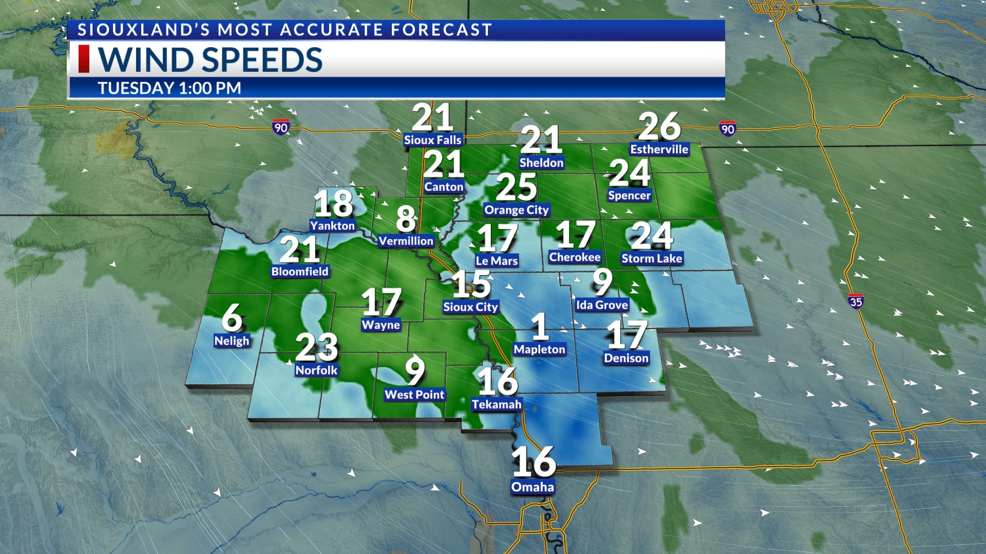 Sioux City Weather | Radar & Forecast | SiouxlandProud