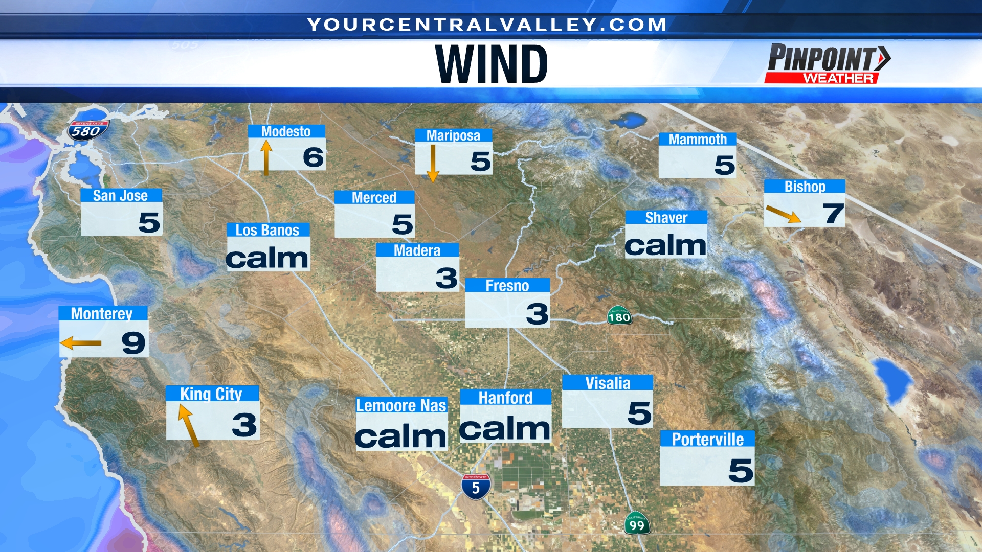 CBS47 Pinpoint Weather Forecast | CBS47 and KSEE24 | News from ...