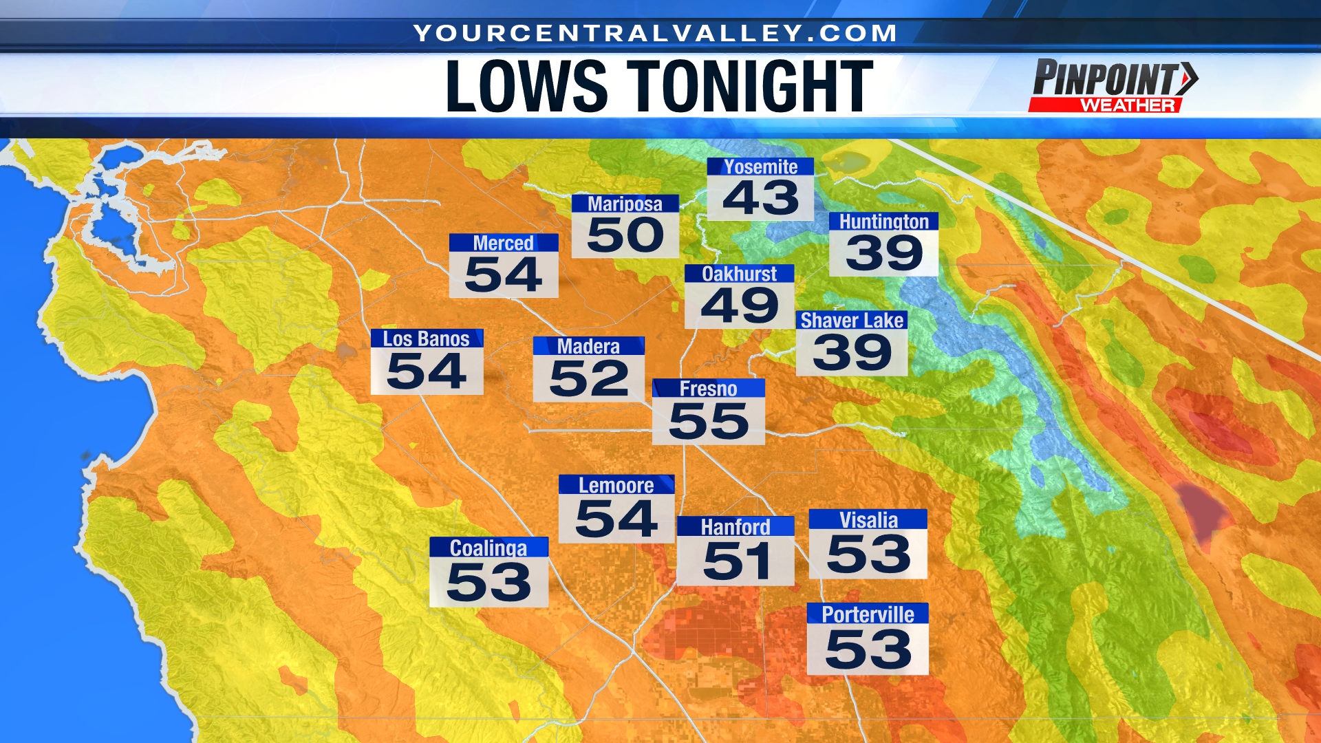 CBS47 Pinpoint Weather Forecast | CBS47 and KSEE24 | News from YourCentralValley.com KSEE24 ...