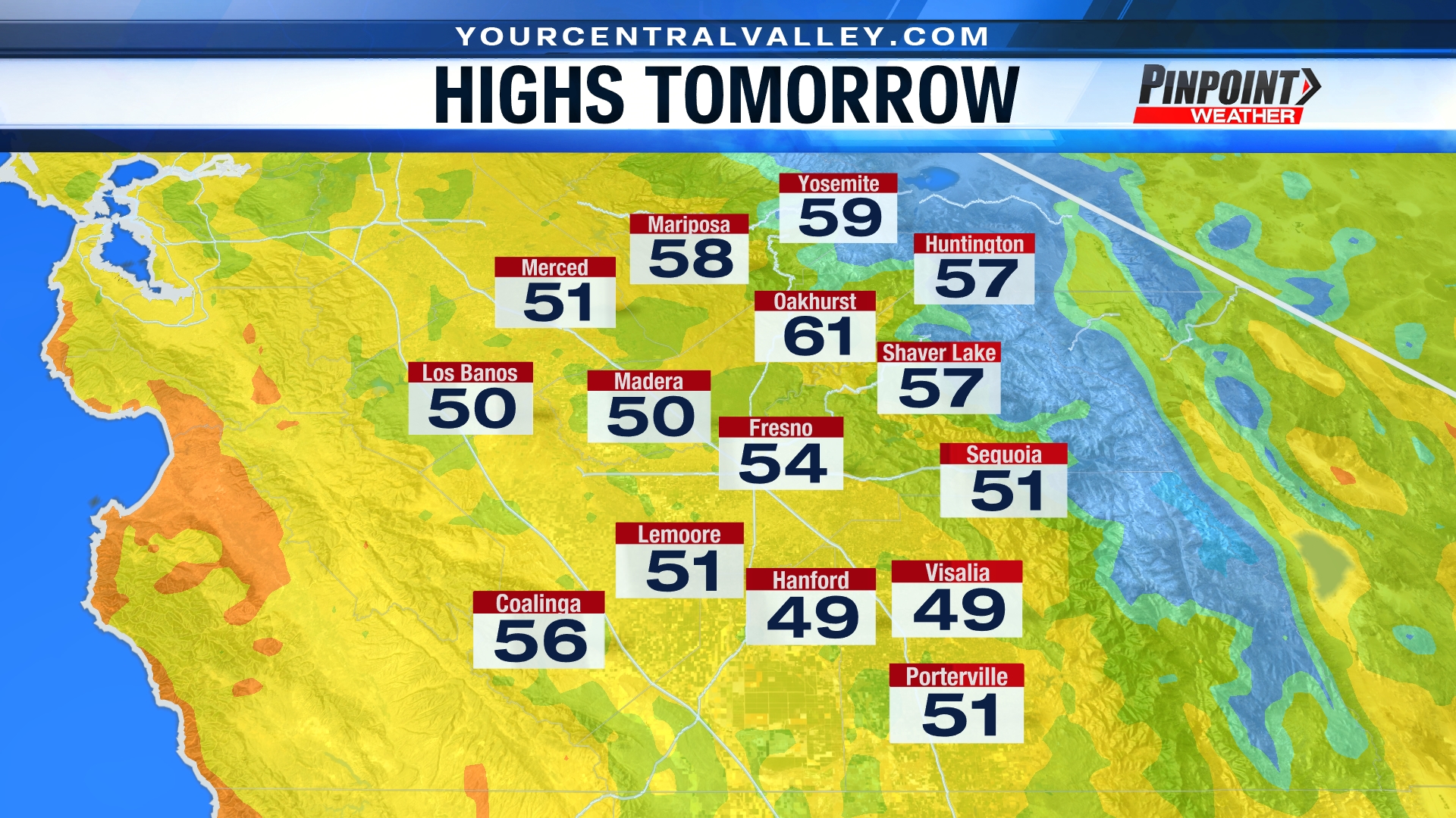 CBS47 Pinpoint Weather Forecast | CBS47 and KSEE24 | News from ...
