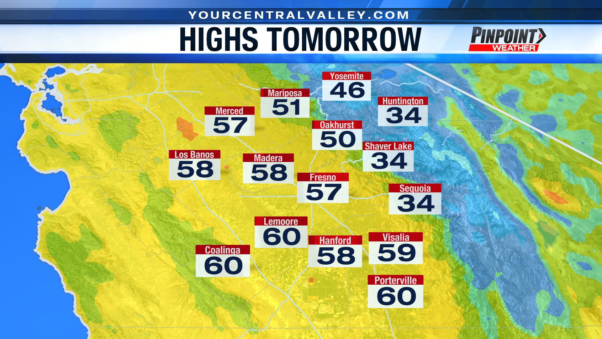 CBS47 Pinpoint Weather Forecast | CBS47 and KSEE24 | News from ...