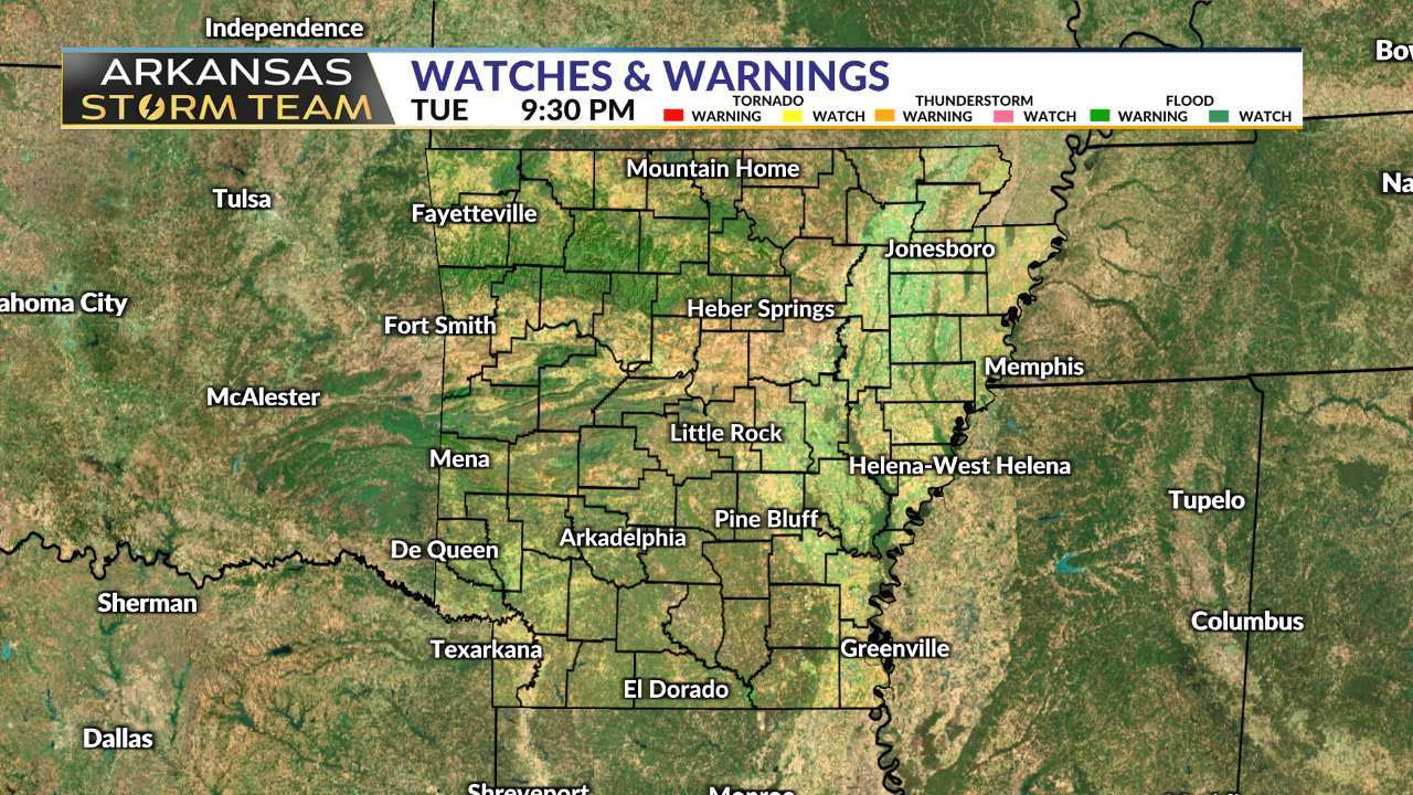The Latest Arkansas Storm Team Weather from FOX16 News
