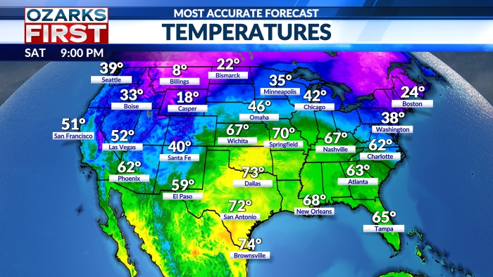 Springfield, MO Weather, Hourly and 7-Day forecast | Ozarks First Weather