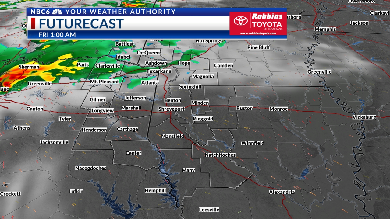 Futurecast | KTAL, KMSS, KSHV | KTALnews.com