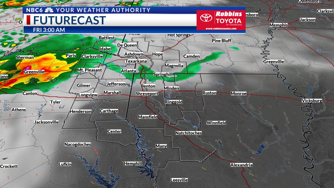 Futurecast | KTAL, KMSS, KSHV | KTALnews.com