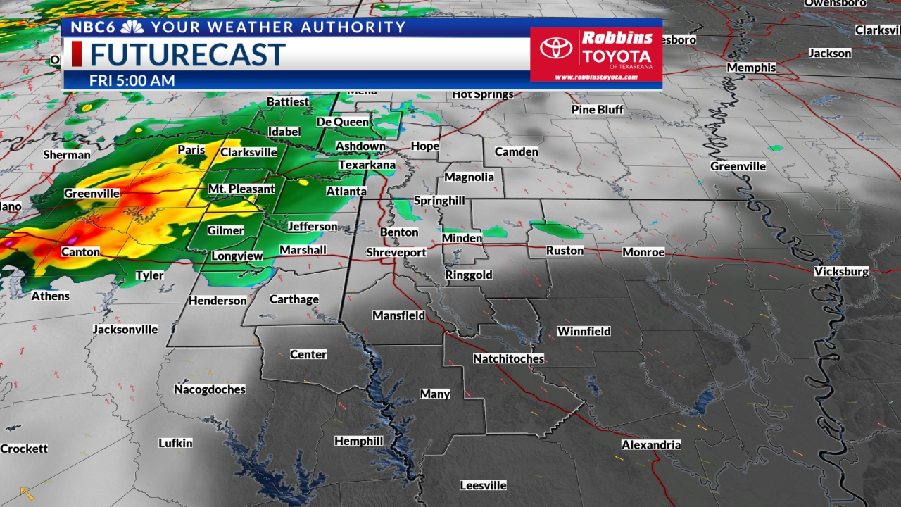 Futurecast | KTAL, KMSS, KSHV | KTALnews.com