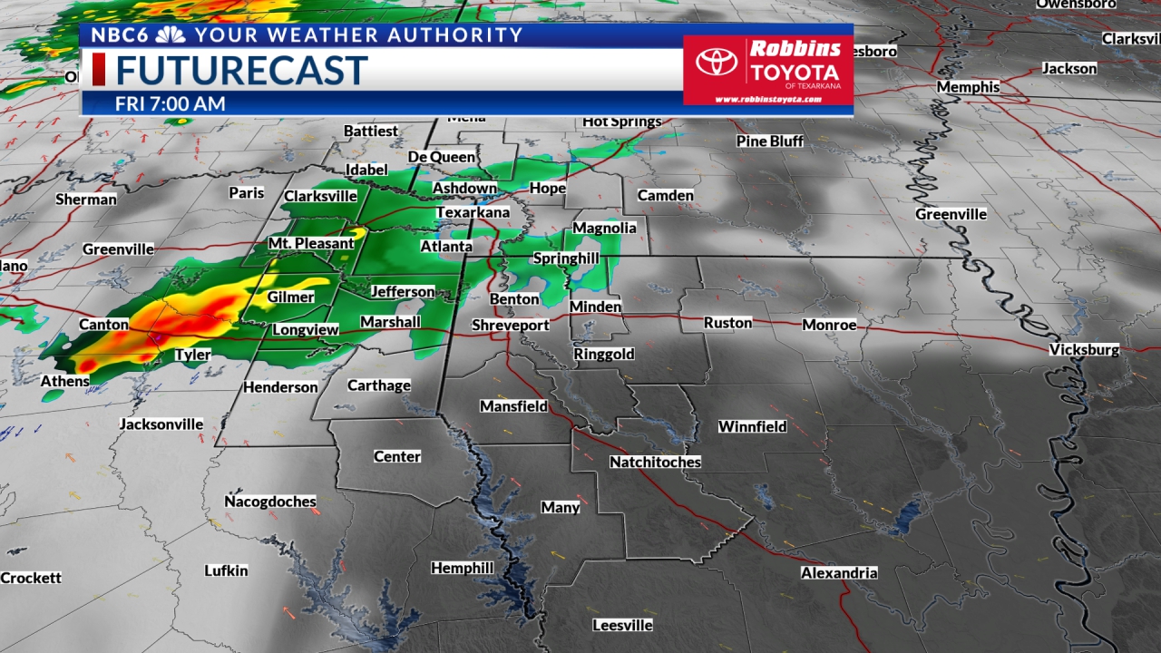 Futurecast | KTAL, KMSS, KSHV | KTALnews.com