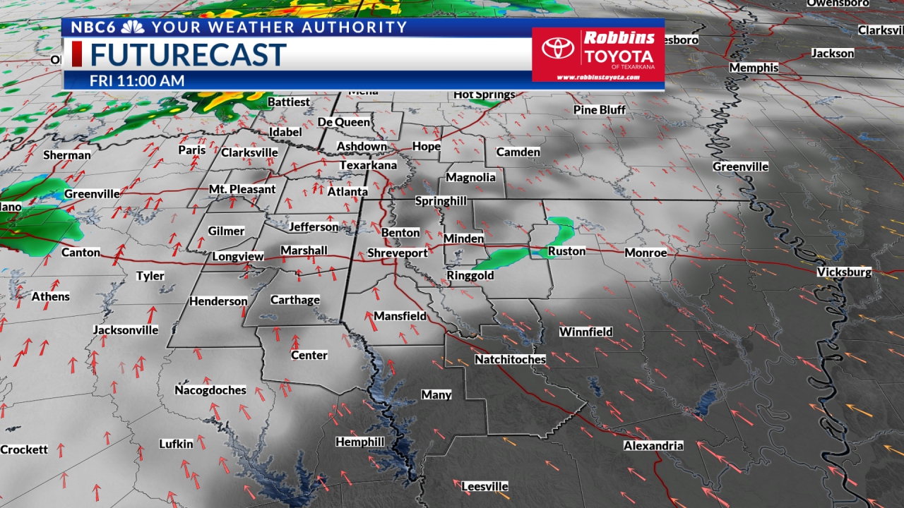 Futurecast | KTAL, KMSS, KSHV | KTALnews.com