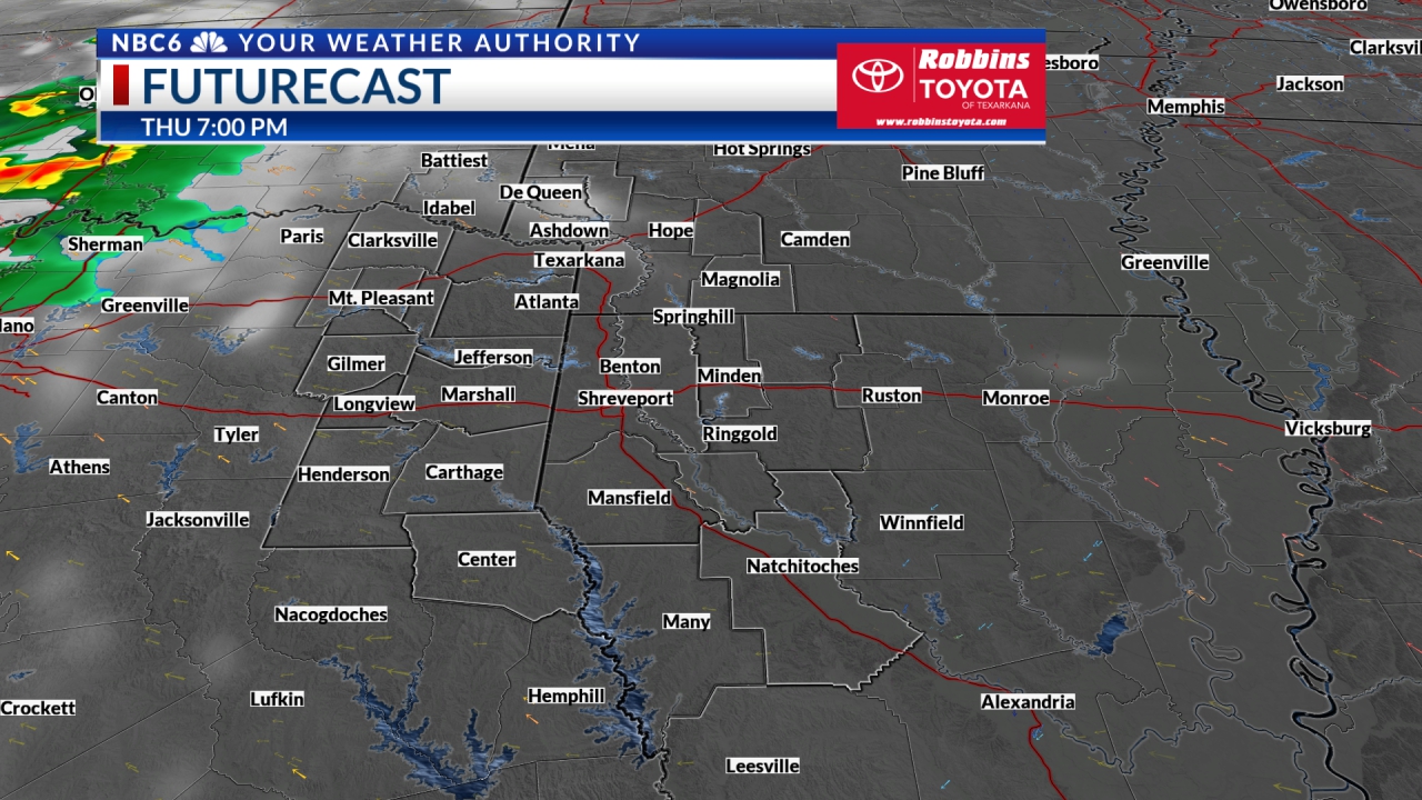 Futurecast | KTAL, KMSS, KSHV | KTALnews.com