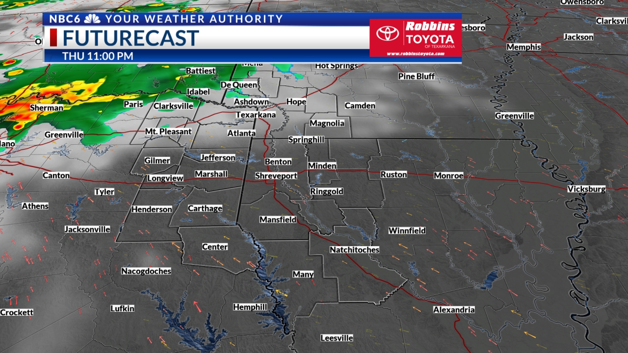 Futurecast | KTAL, KMSS, KSHV | KTALnews.com