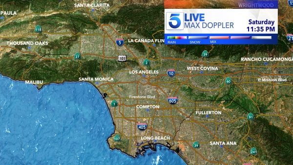 Los Angeles Weather Now | Hourly, 7‑Day & Radar