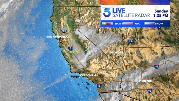 More rain, snow, and now gusty winds in Southern California’s forecast ...