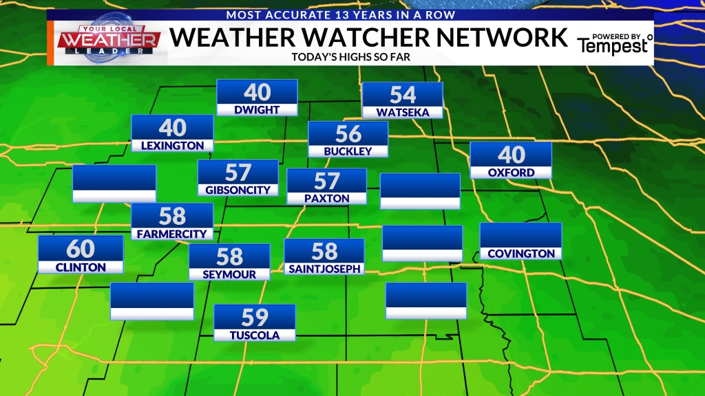 WCIA Weather Watcher Network Conditions | WCIA.com