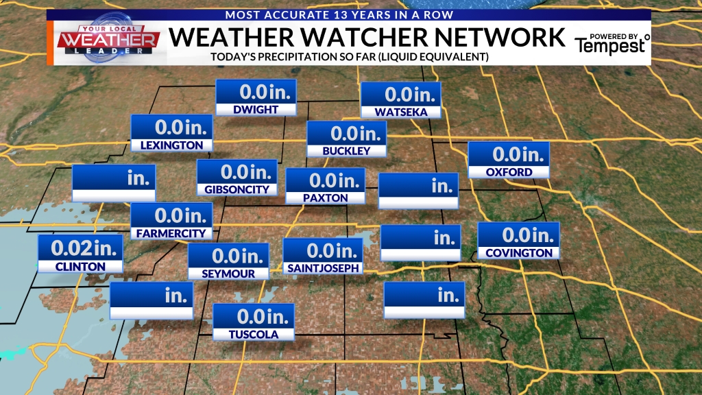 WCIA Weather Watcher Network Conditions | WCIA.com