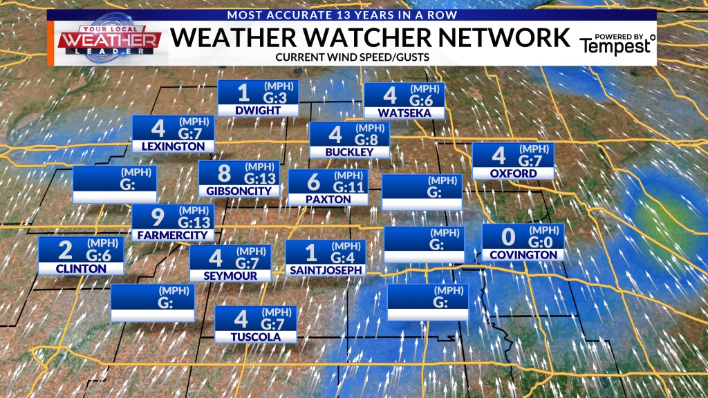 WCIA Weather Watcher Network Conditions | WCIA.com