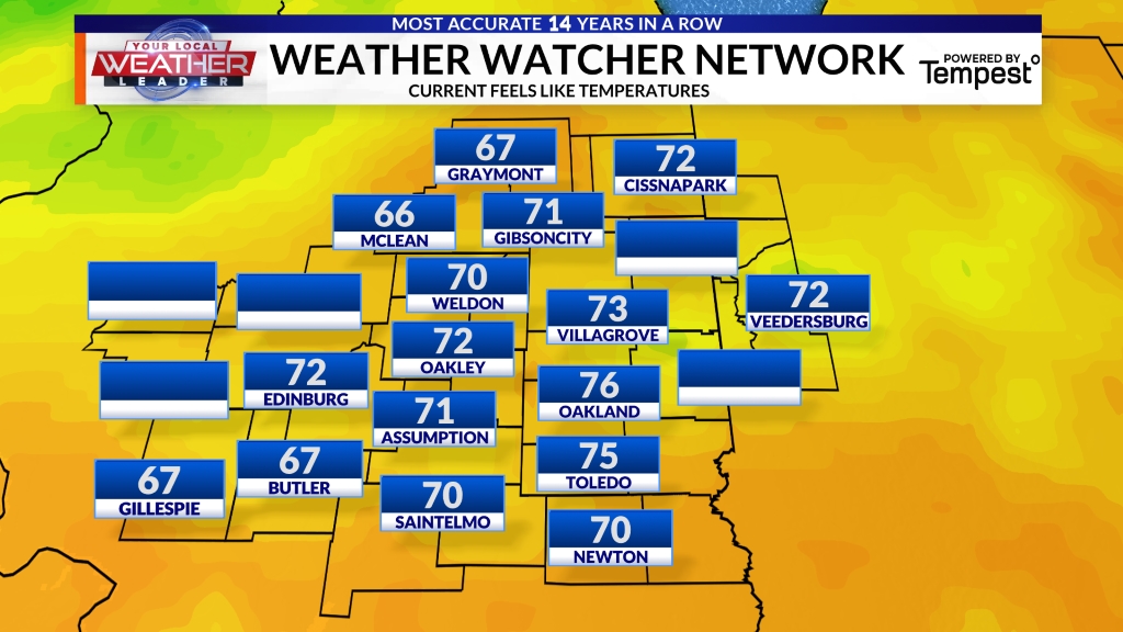 WCIA Weather Watcher Network Conditions | WCIA.com