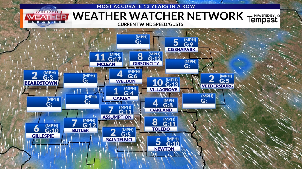 WCIA Weather Watcher Network Conditions | WCIA.com