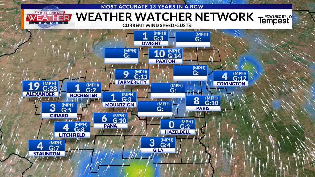 WCIA Weather Watcher Network Conditions | WCIA.com