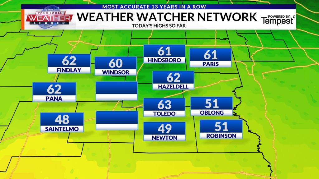 WCIA Weather Watcher Network Conditions | WCIA.com