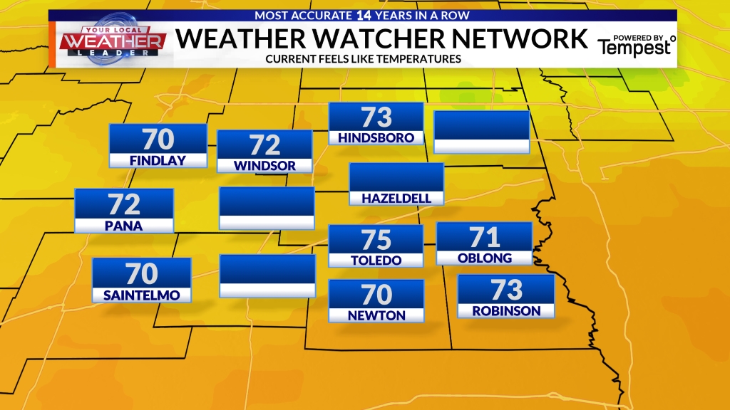 WCIA Weather Watcher Network Conditions | WCIA.com