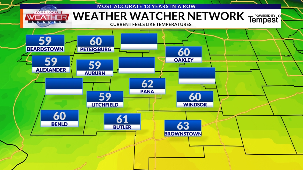 WCIA Weather Watcher Network Conditions | WCIA.com