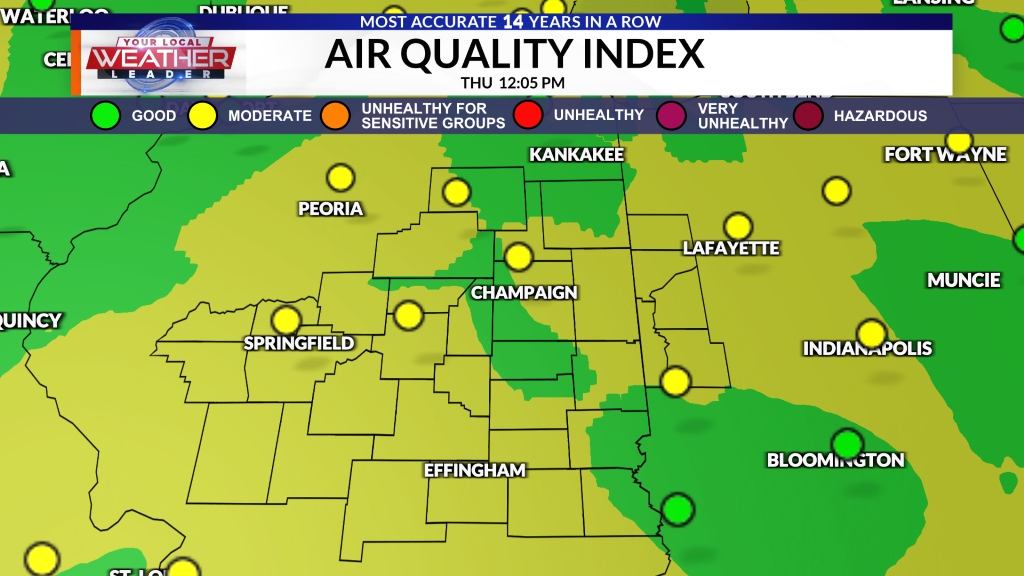 Air Quality / Smoke / Dust Forecasts | WCIA.com