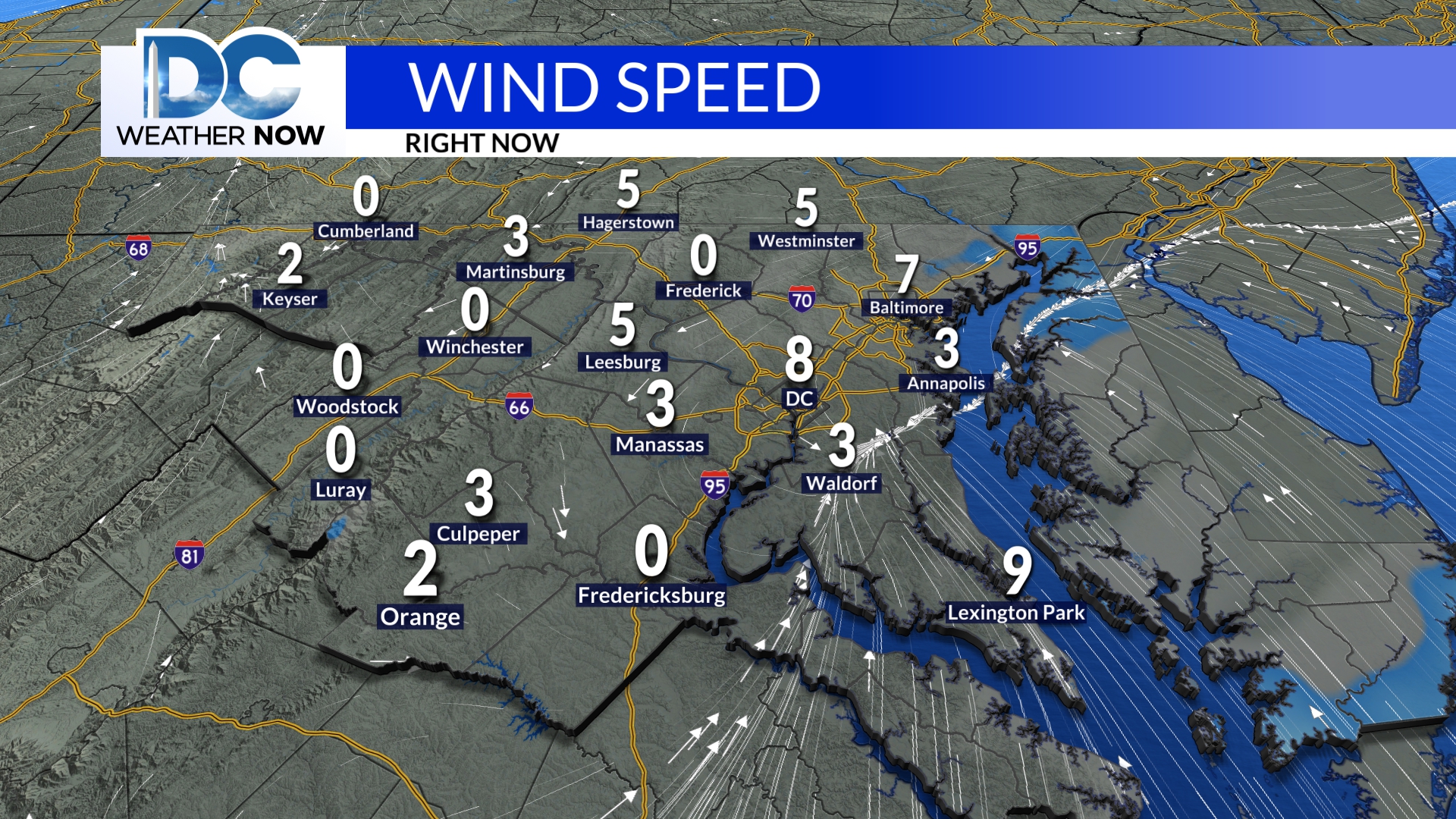 Weather in DC today: Forecast for DC, Virginia, Maryland