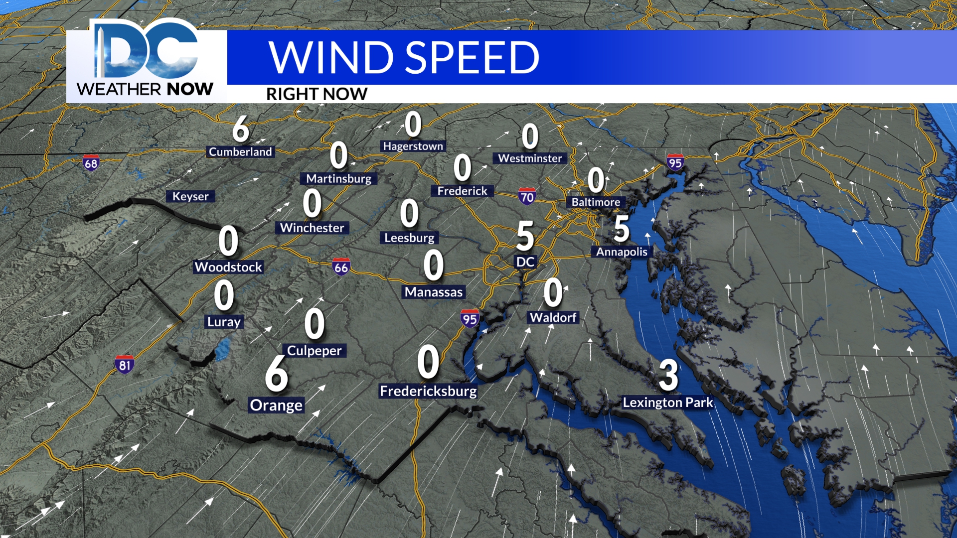 Weather DC today: Weather forecast for DC, Virginia, Maryland