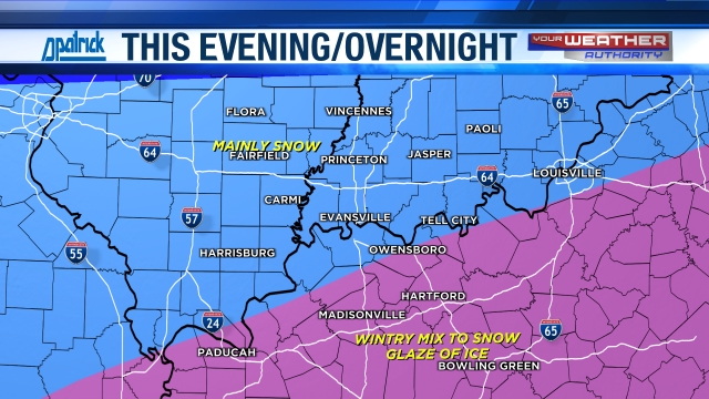 Winter Storm Warning is in effect. How much snow is on the way ...