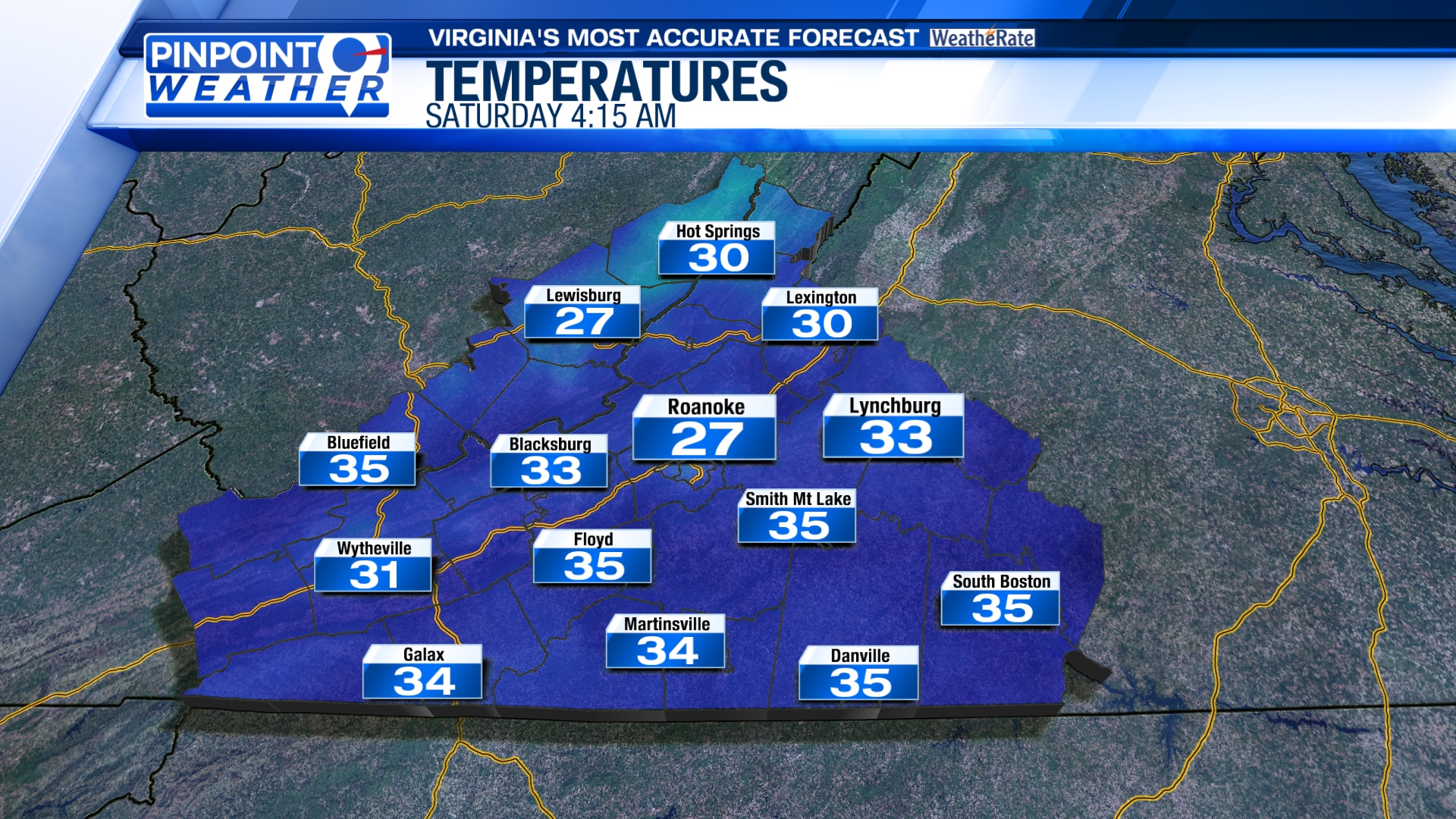 Roanoke & Lynchburg Weather | Danville, Highlands | WFXRtv