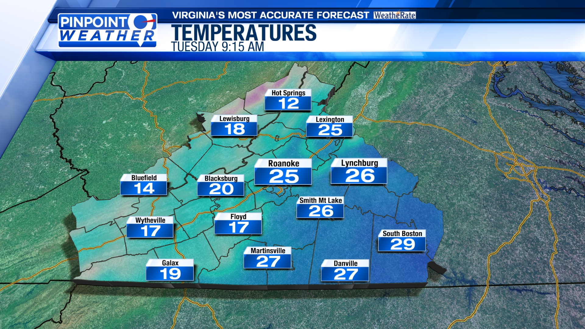 Roanoke & Lynchburg Weather | Danville, Highlands | WFXRtv