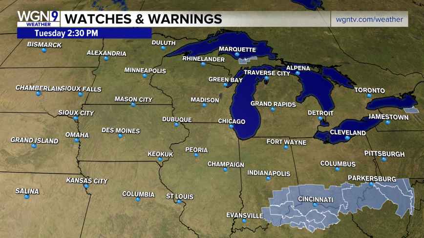Advisories, Watches, and Warnings | WGN-TV