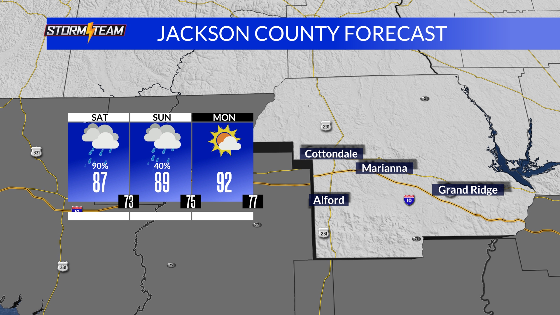 WMBB News 13 Weather Forecast Center