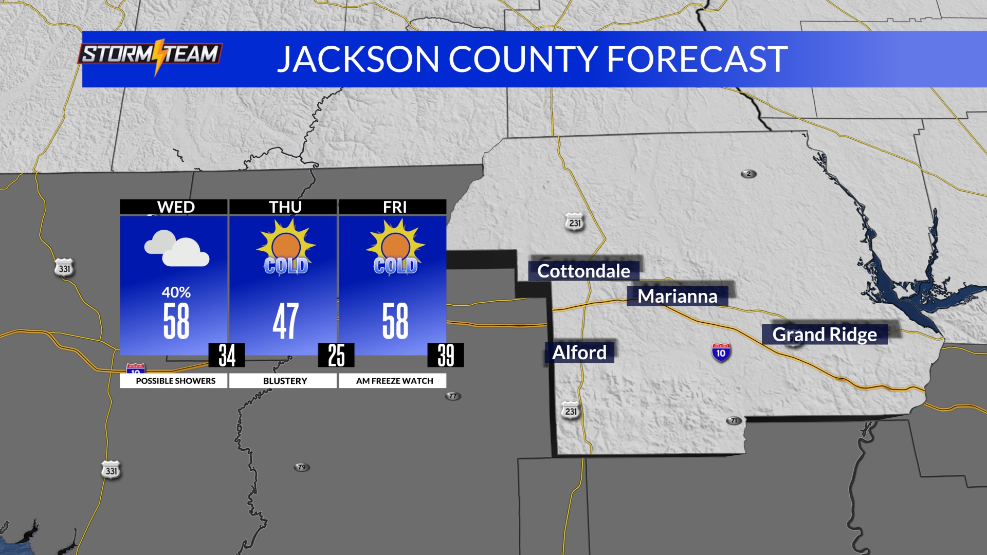 WMBB News 13 Weather Forecast Center