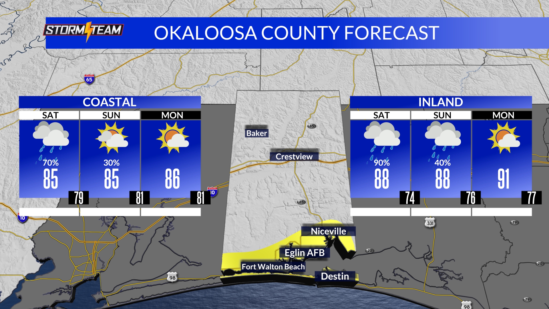 WMBB News 13 Weather Forecast Center