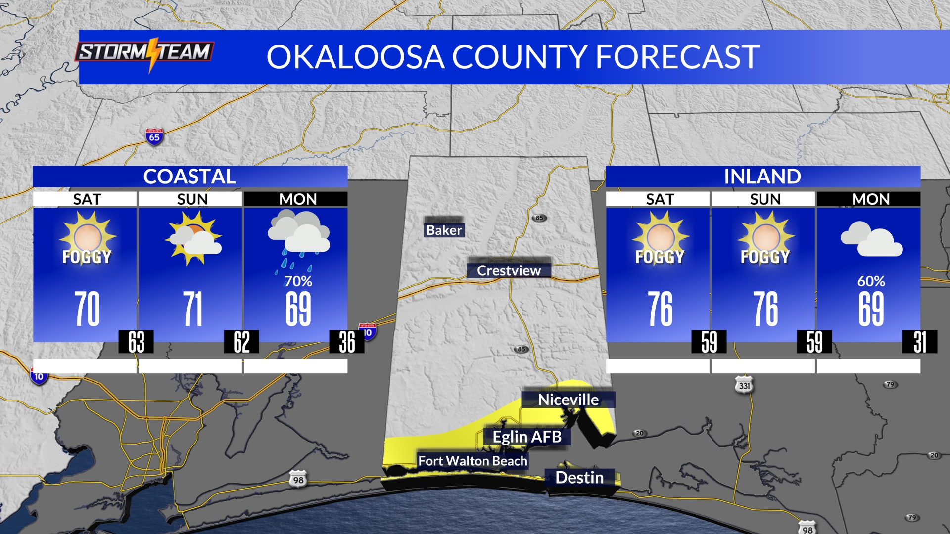 WMBB News 13 Weather Forecast Center
