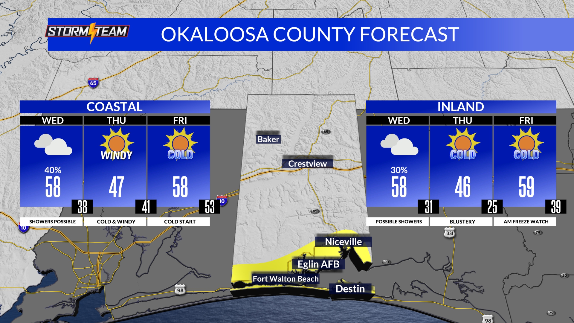 WMBB News 13 Weather Forecast Center