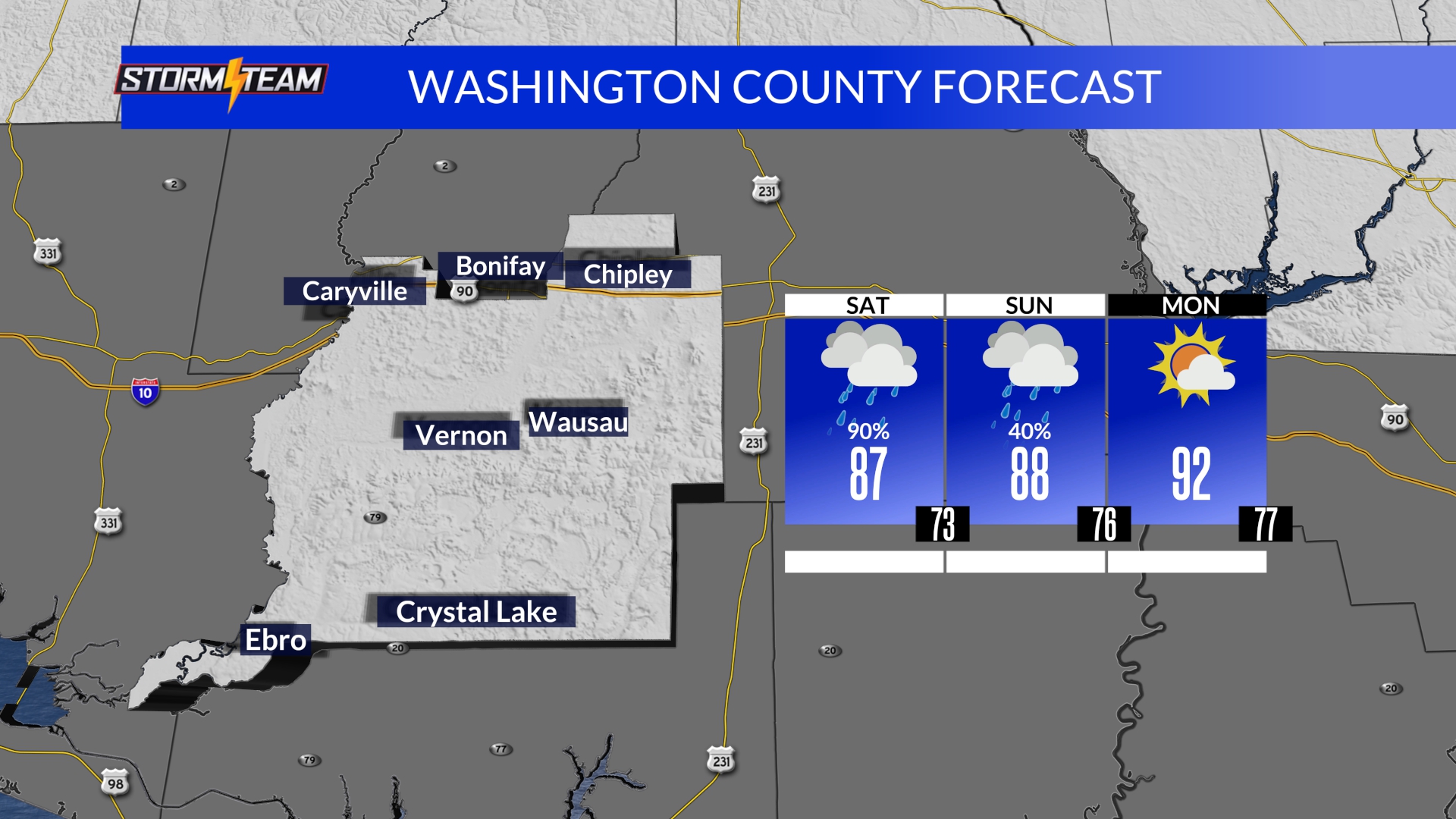 WMBB News 13 Weather Forecast Center